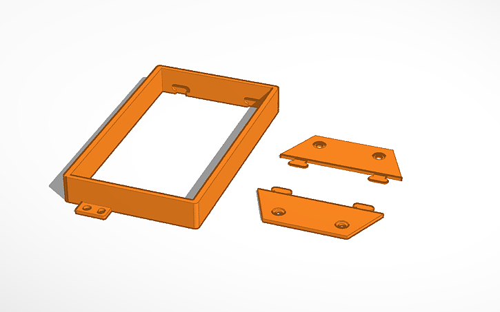 3D design S13 Double Din Adapter | Tinkercad