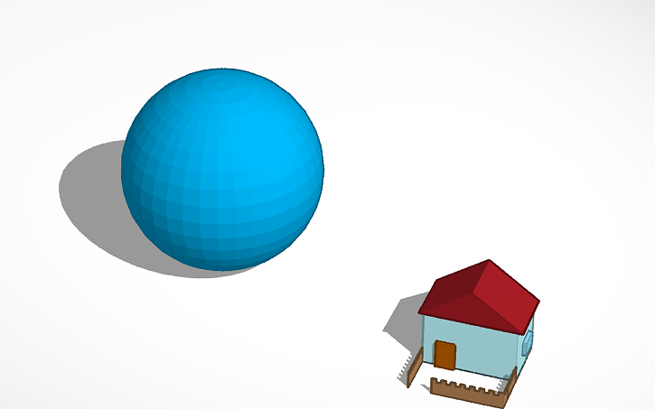 3D design Simple House - Tinkercad