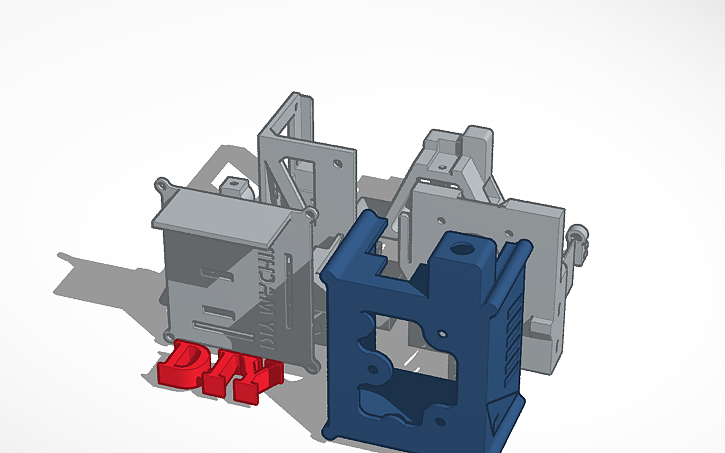 3D design Writing machine - Tinkercad