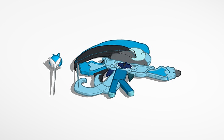 3D design shadow milk cookie - Tinkercad