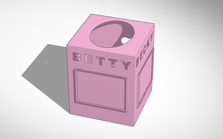 3D design Tissue Box Cover | Tinkercad