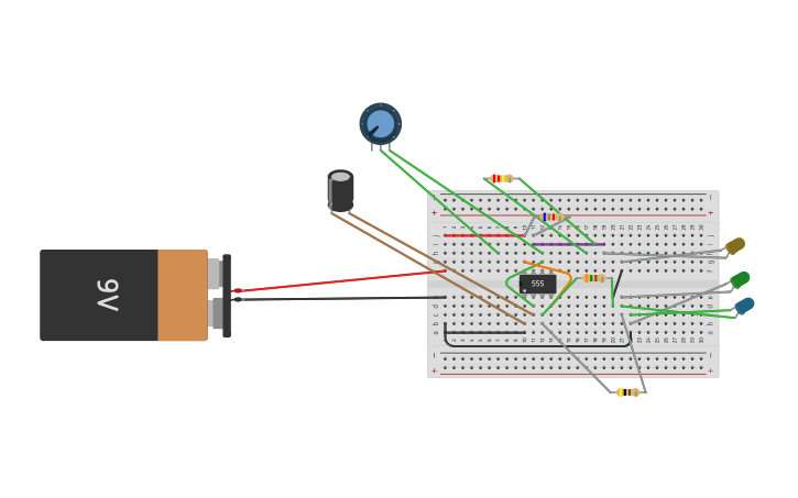 Circuit design quiz | Tinkercad