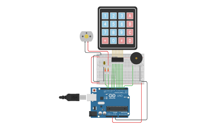 Circuit design TP2 - Ex_1b - Tinkercad