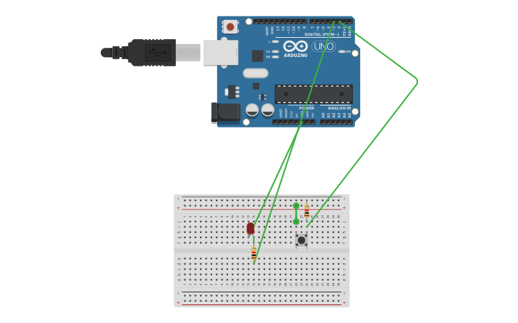 Circuit Design Segundo Circuito Tutorial Cap 3 Tinkercad