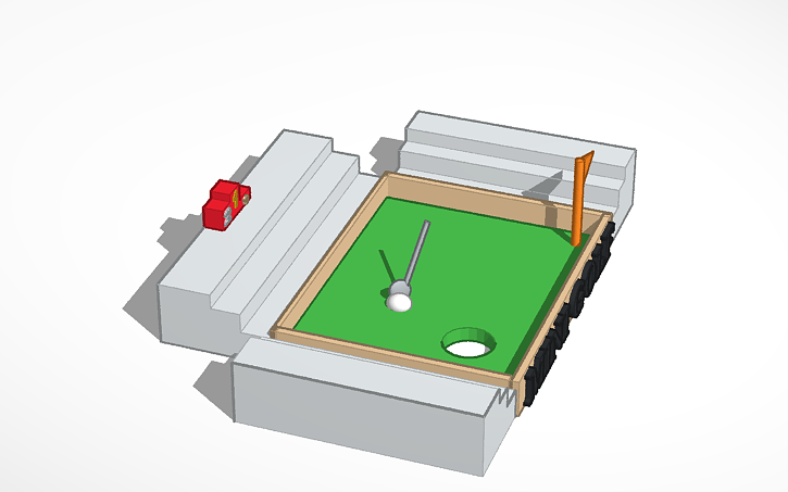 3D design GOLF - Tinkercad