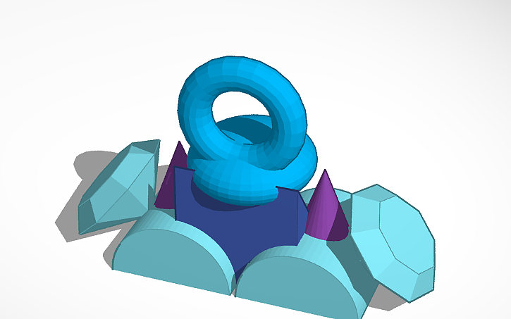 3D design keychain #1 | Tinkercad