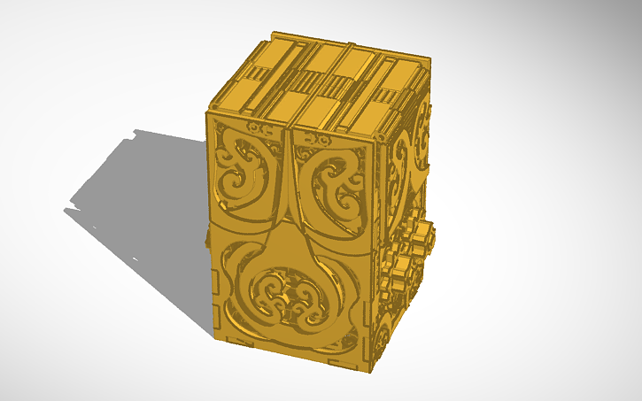 3D design Assembled Kaladesh EDH Deck Box - Tinkercad