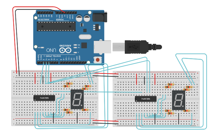 Circuit design 5-2 | Tinkercad