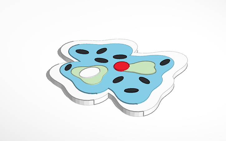 3D design amoeba | Tinkercad