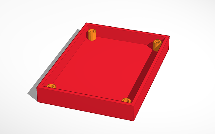 3D design ATX PSU Box - Tinkercad