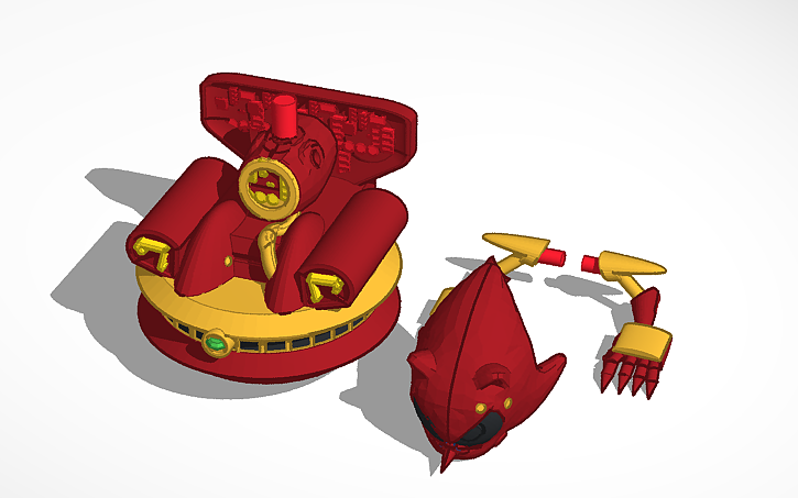 3D design Emperor Metallix Build - Tinkercad