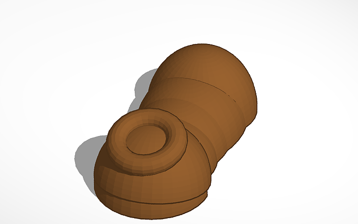 3D design Cartoon Boot | Tinkercad