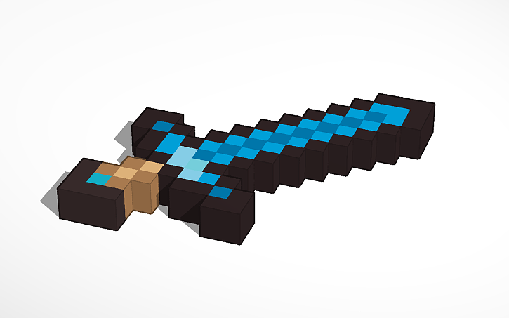 3D design MC sword | Tinkercad