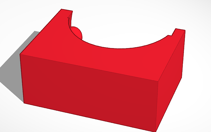 3D design lego vr headset - Tinkercad