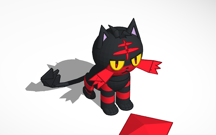 3D design litten | Tinkercad