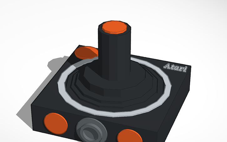 3D design Atari Joystick Dylan Ross | Tinkercad