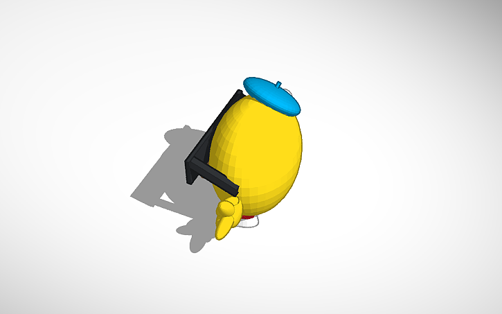 3D design Joshua Coleman's remote work Emoji | Tinkercad