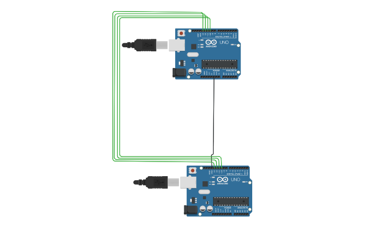Circuit Design Spi Communication Tinkercad