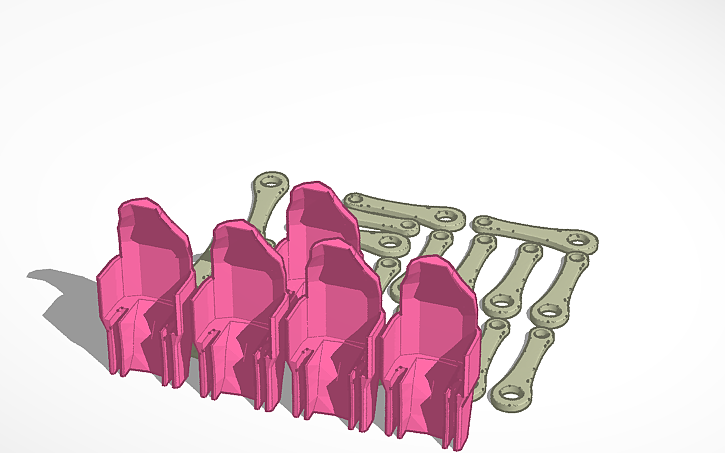 3D design Hand part 2 - Tinkercad