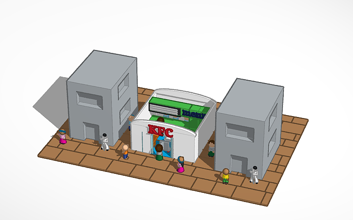 3D design Ресторанчик_Bar V2 | Tinkercad