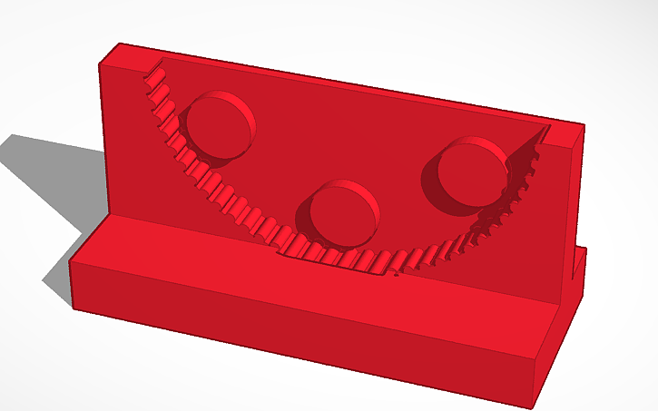 3D design Power Coin Stand - Tinkercad
