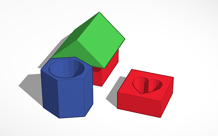 3D design 3D Printing Project 1 - Tinkercad