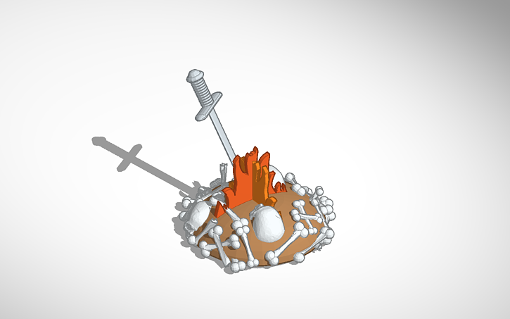 3D design Self Made BonFire | Tinkercad