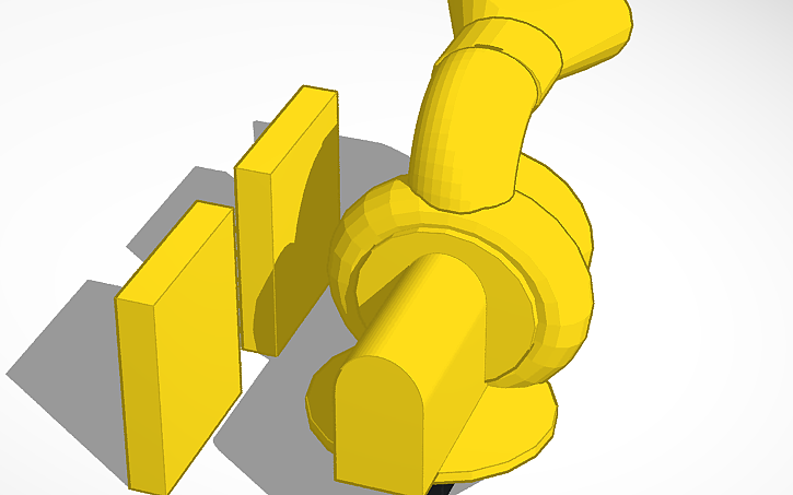 3D design aca allertor with control box | Tinkercad