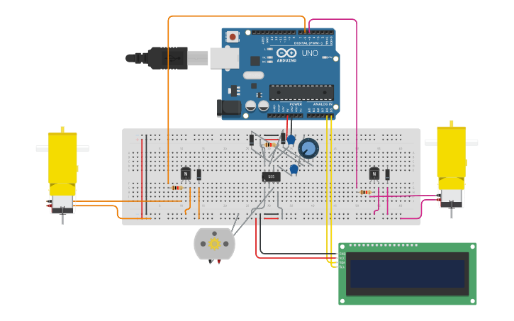 Circuit design TASK-1 - Tinkercad