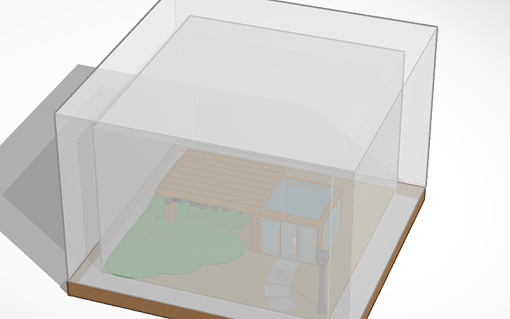 3D design Glass house 6 | Tinkercad