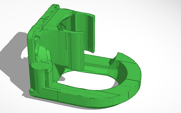 3D design E3D V6 2 in 1 fan ring shroud | Tinkercad