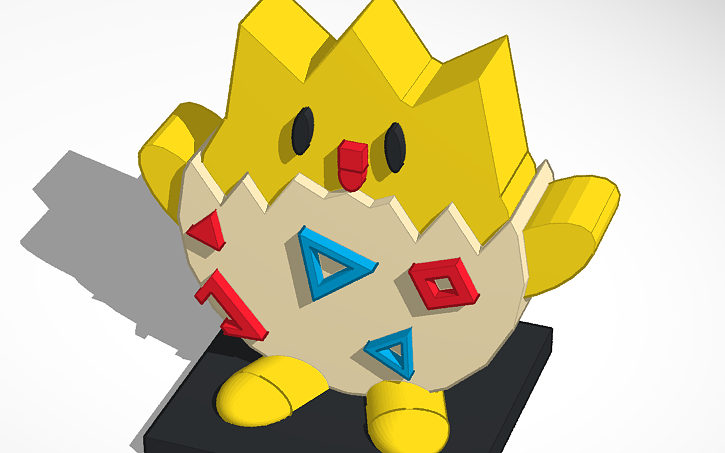3D design Togepi | Tinkercad