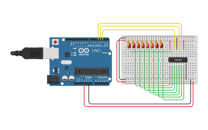 Circuit design Lab_4 - Tinkercad