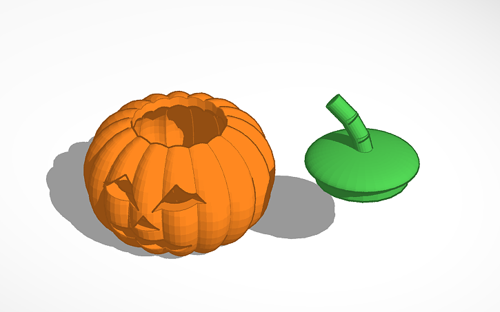 3D design Pumpkin box | Tinkercad