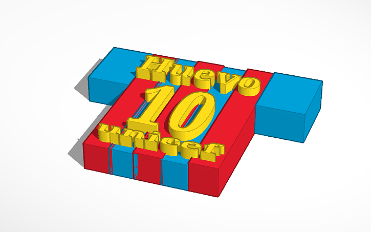 3d Design Messi Tinkercad