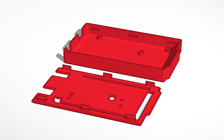 3D design Case Arduino Mega - Tinkercad