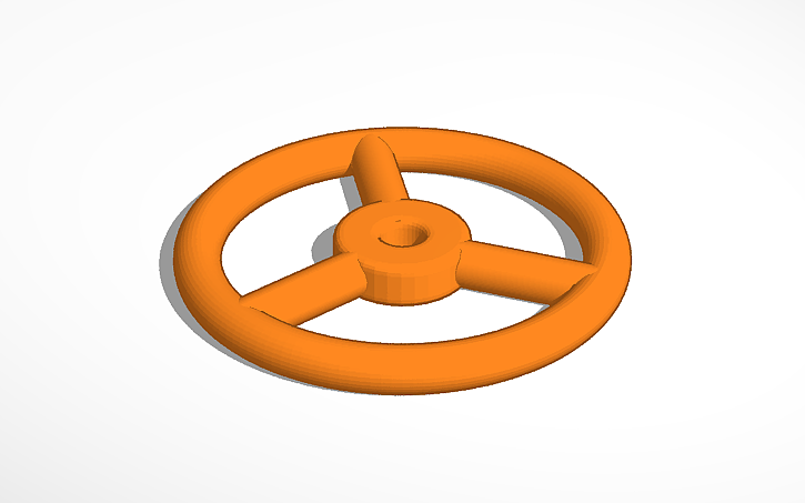 3D design 50mm ratt - Tinkercad