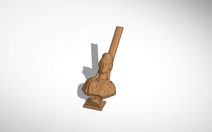 3D design garrett boat head - Tinkercad