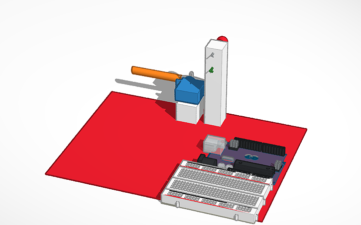 3d Design Barrera Arduino 4 Tinkercad