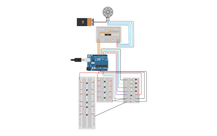 Circuit design Mini Project | Tinkercad