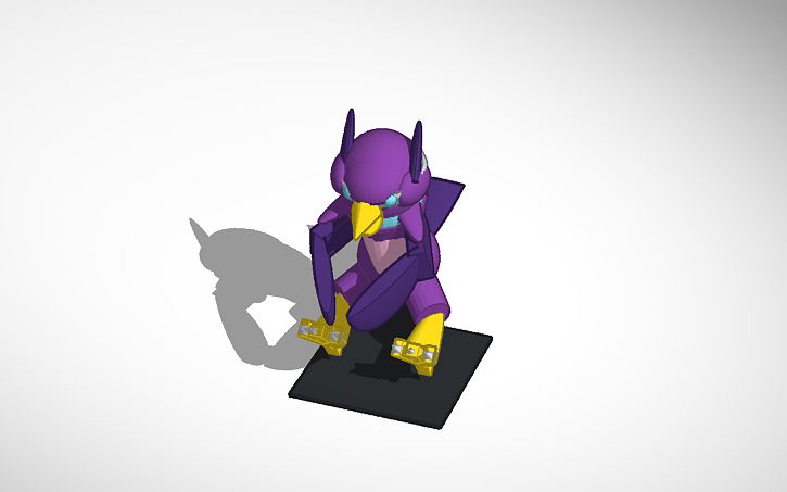 3D design wrastor Rivals of Aether - Tinkercad