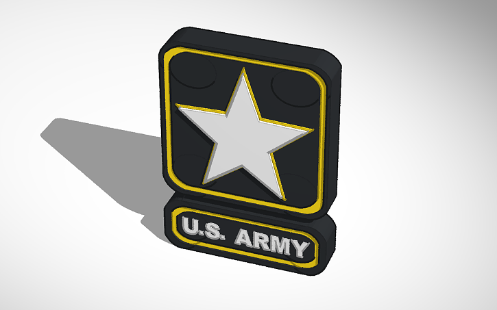 3D design U.S. Army Symbol | Tinkercad