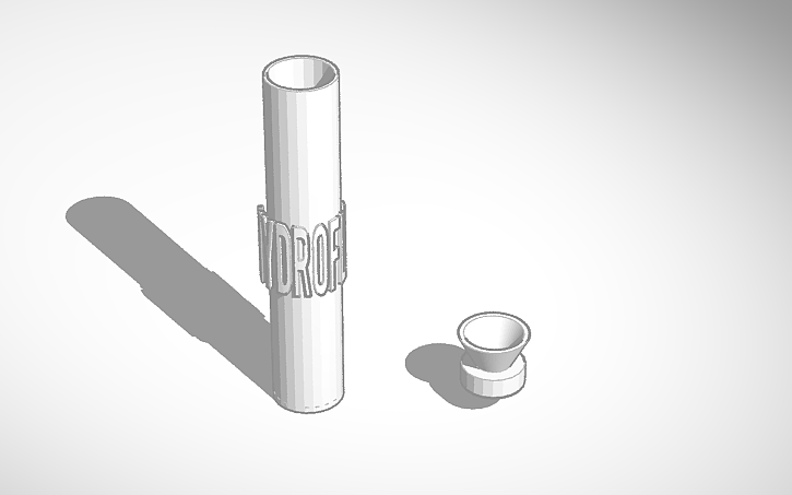 3D design bootleg hydro flask | Tinkercad