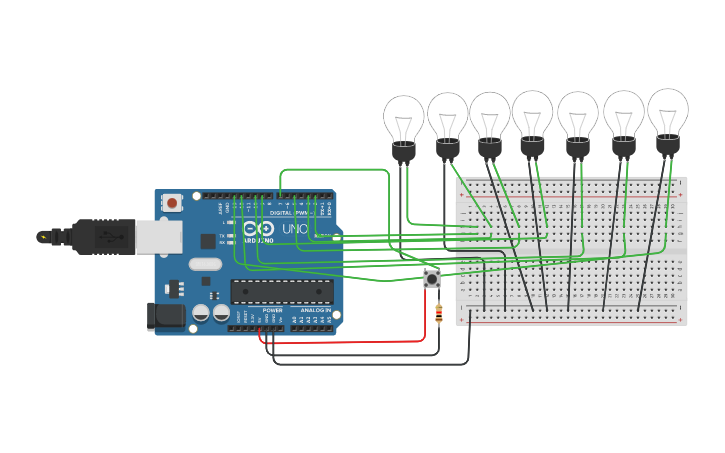 Circuit design Problem Statement 8 - Tinkercad