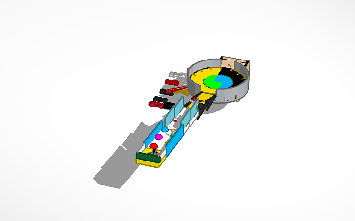 3D design Copy of Bot obstacle course! - Tinkercad