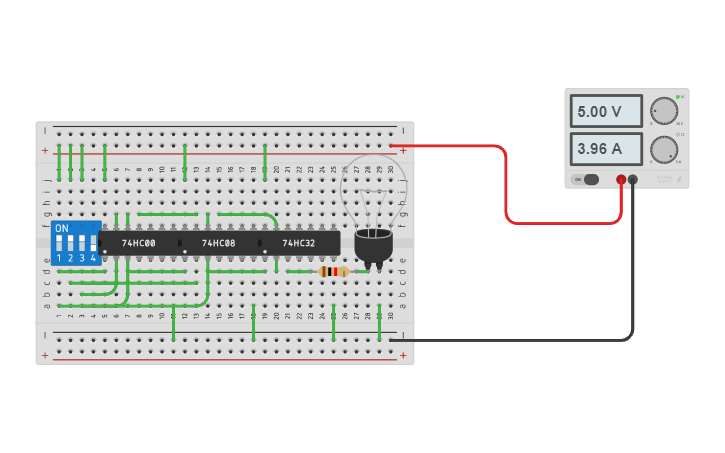 Circuit design lab1 | Tinkercad
