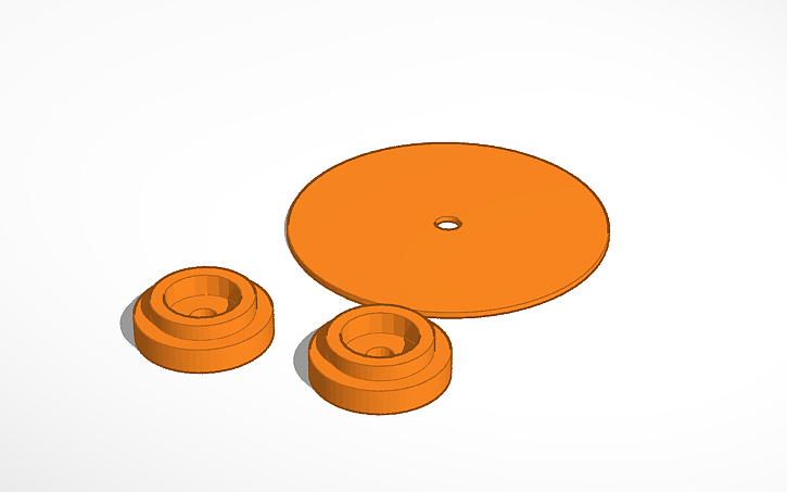 3d Design Cr6 Se Filament Holder With Bearing Tinkercad