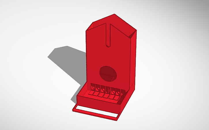 3D design Bird Feeder bird buddy - Tinkercad