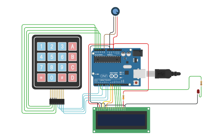 Circuit design Pratica 04 | Tinkercad
