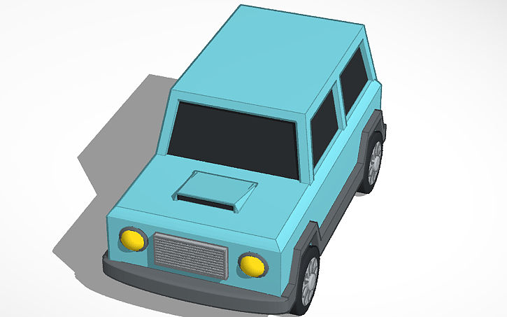 3D design Car - Tinkercad
